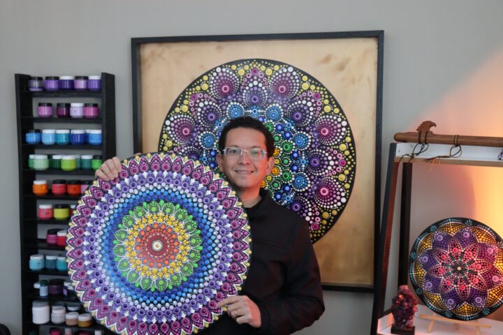 Curso Mandala Fácil Com Moldes - Escola Arte Mandala - Mitchel Barros